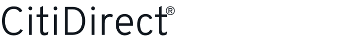 CitiDirect® Online